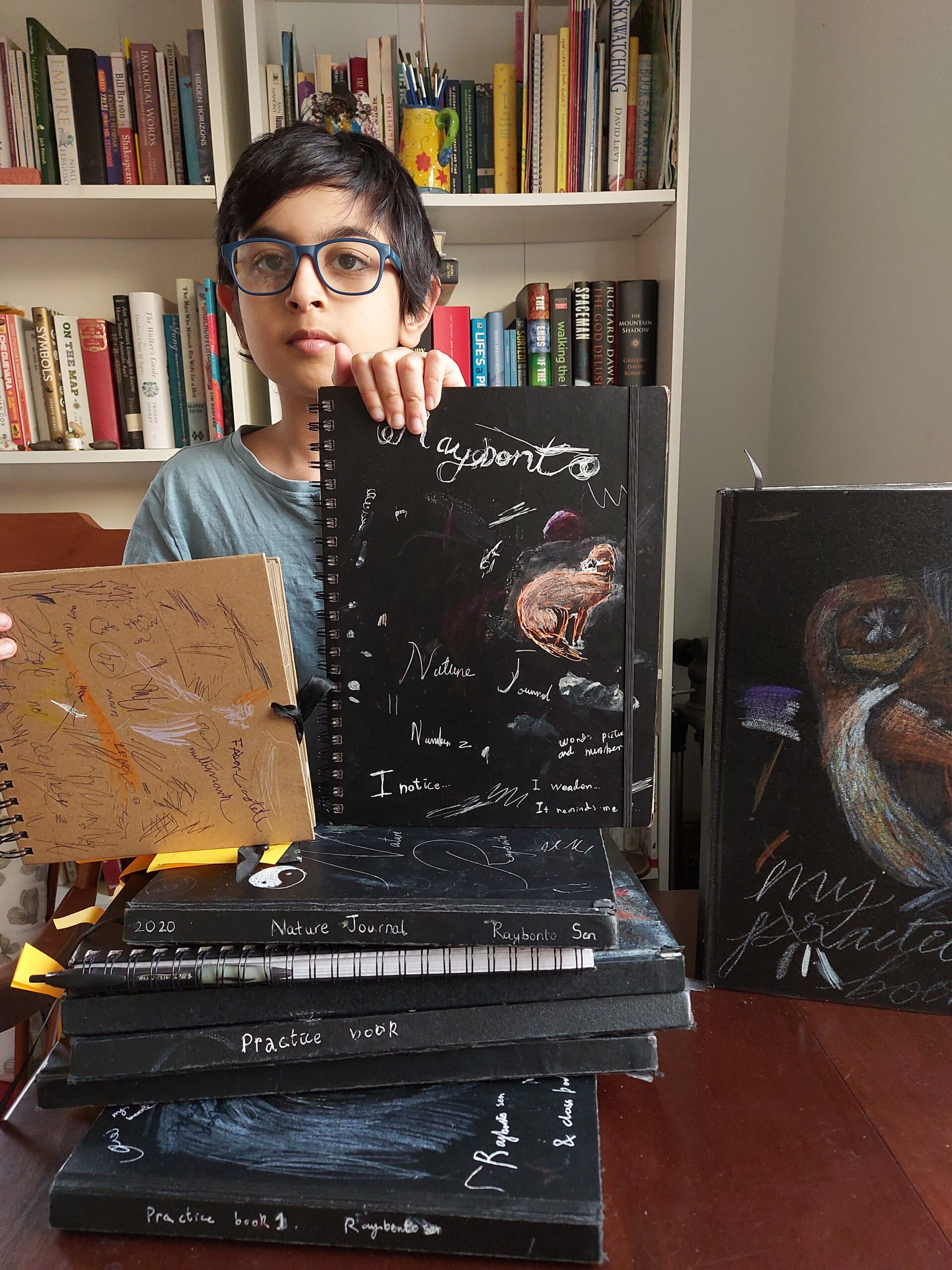 Nature Journaling Kid: Raybonto on the Nature Journal Show