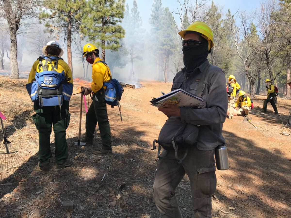 Nature Journaling at a Prescribed Fire: The Nature Journal Show